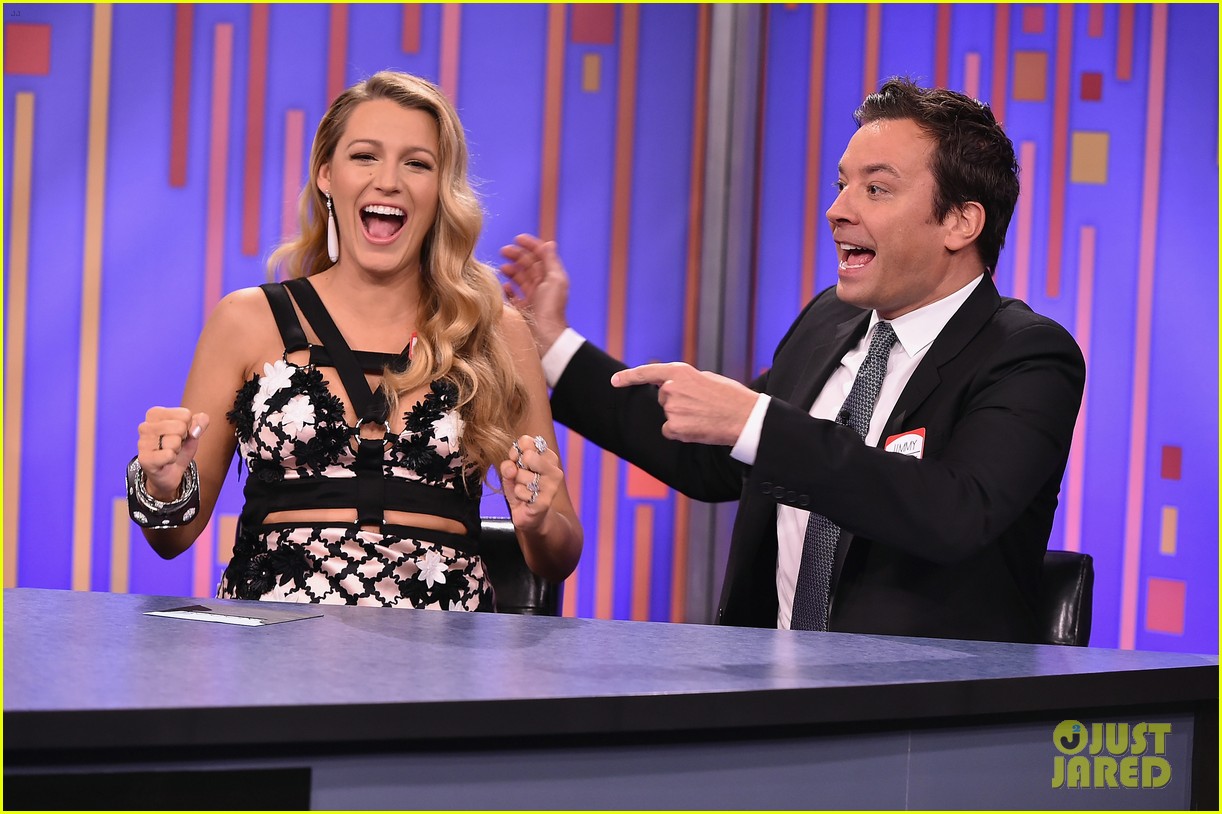 Blake Lively Plays a Game of Password with Jimmy Fallon!: Photo 3707824 ...