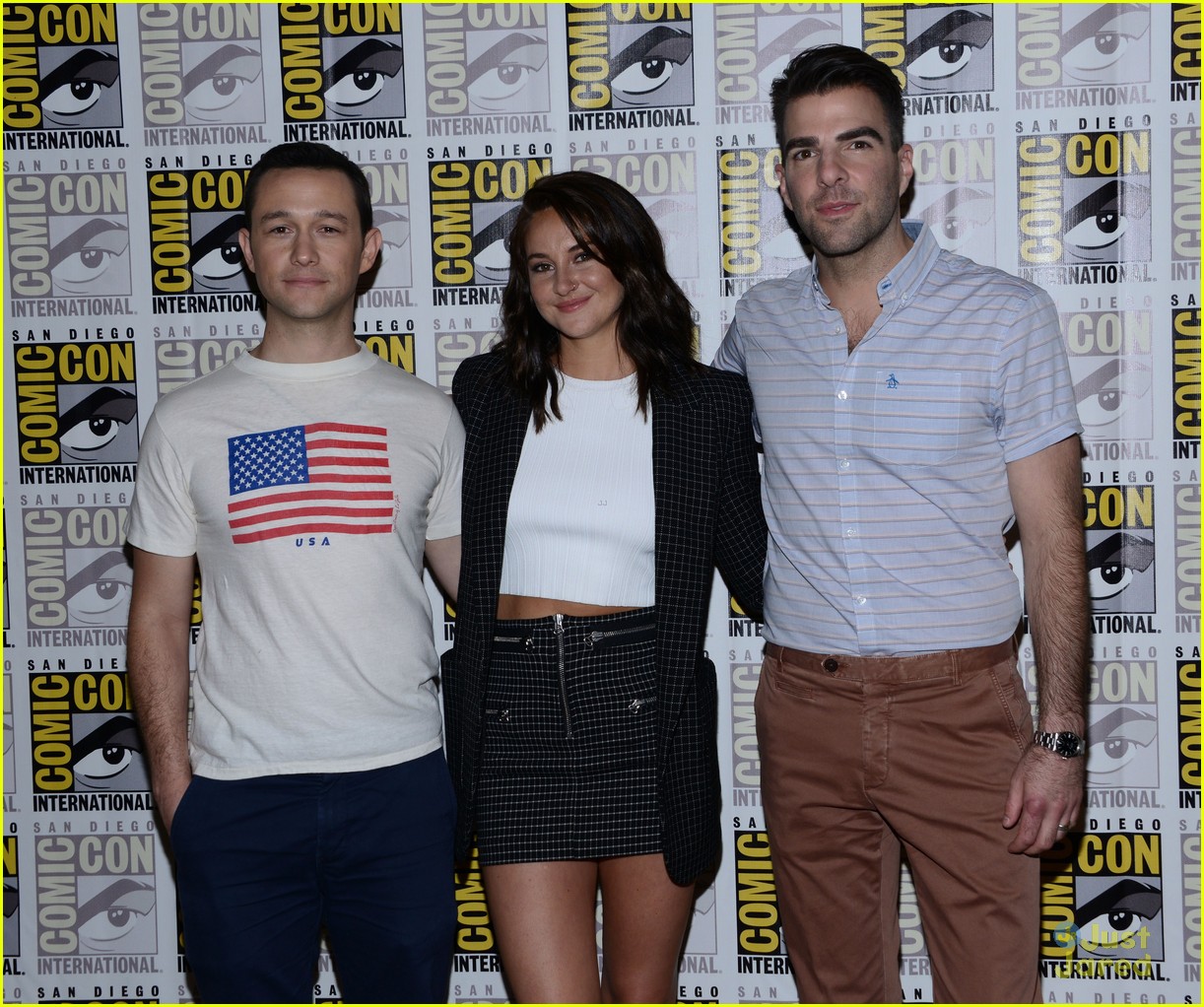 Joseph Gordon-Levitt, Zachary Quinto & Shailene Woodley Debut New ...