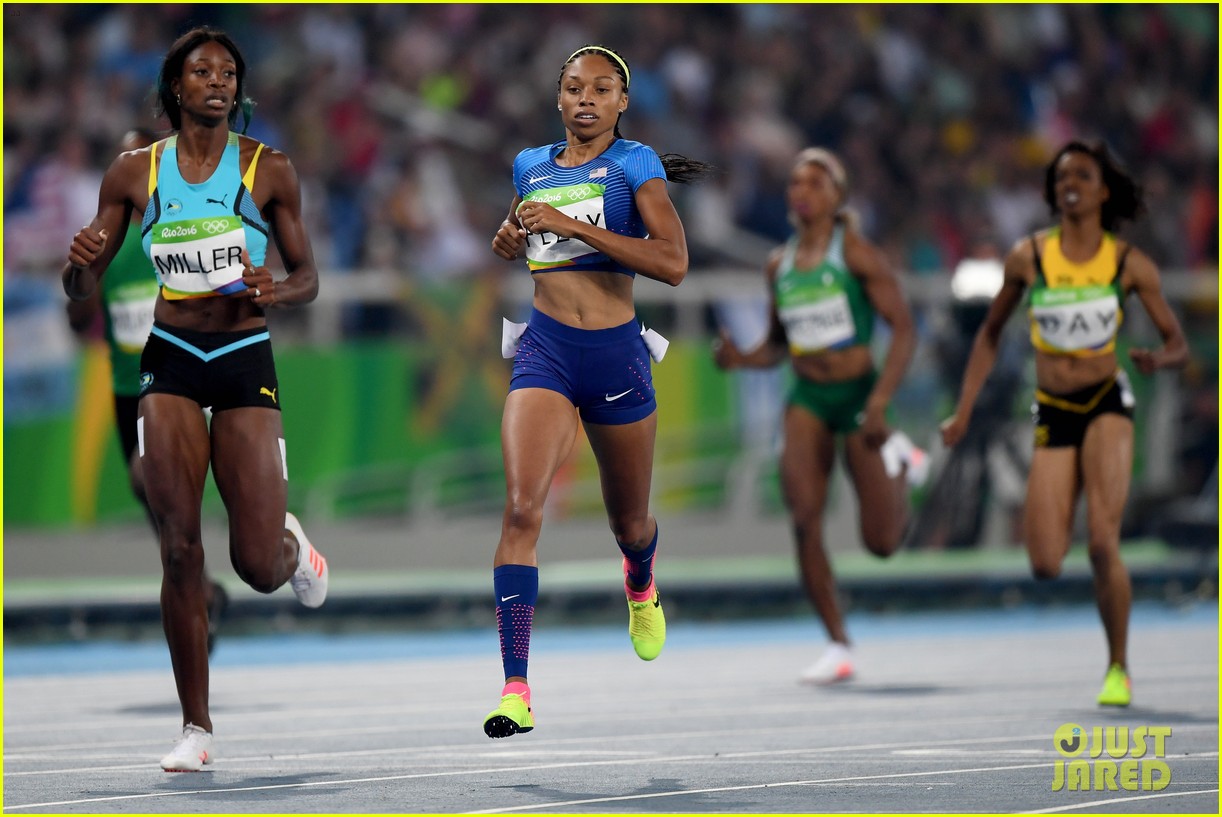 Allyson Felix Takes First in 400m Semifinals at Rio Olympics!: Photo ...
