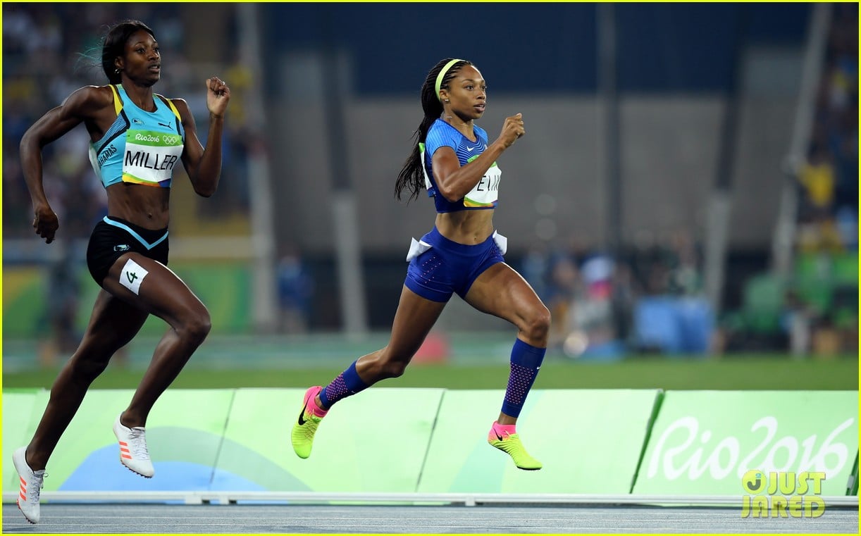 Allyson Felix Takes First in 400m Semifinals at Rio Olympics!: Photo ...