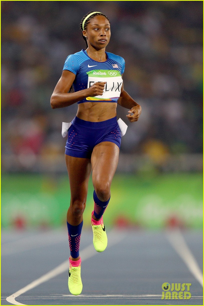 Allyson Felix Takes First in 400m Semifinals at Rio Olympics!: Photo ...