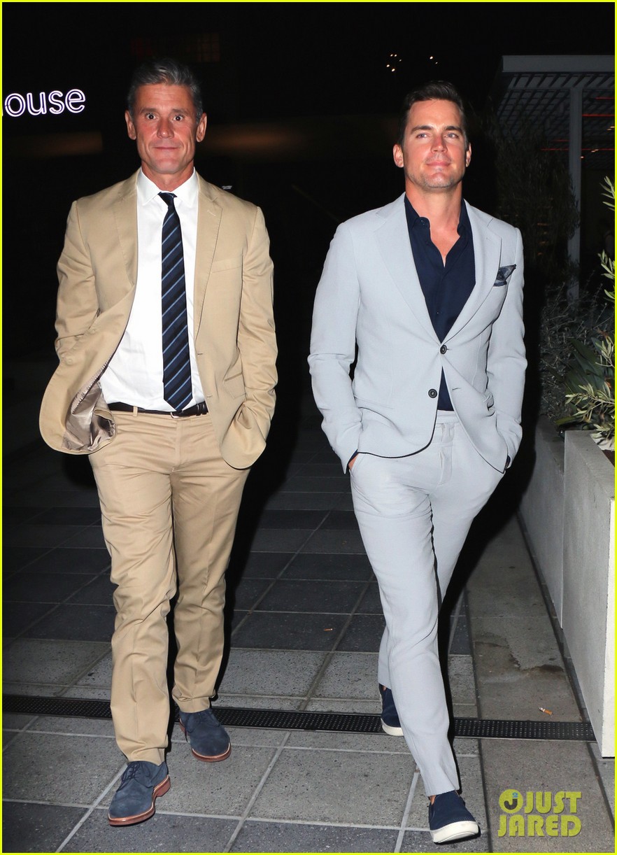 Matt Bomer & Husband Simon Halls Suit Up for Orlando Benefit: Photo ...