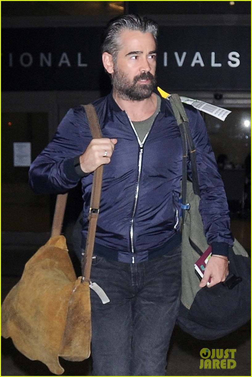 Colin Farrell Sports Gray Hair During His Latest Outing: Photo 3726422 ...