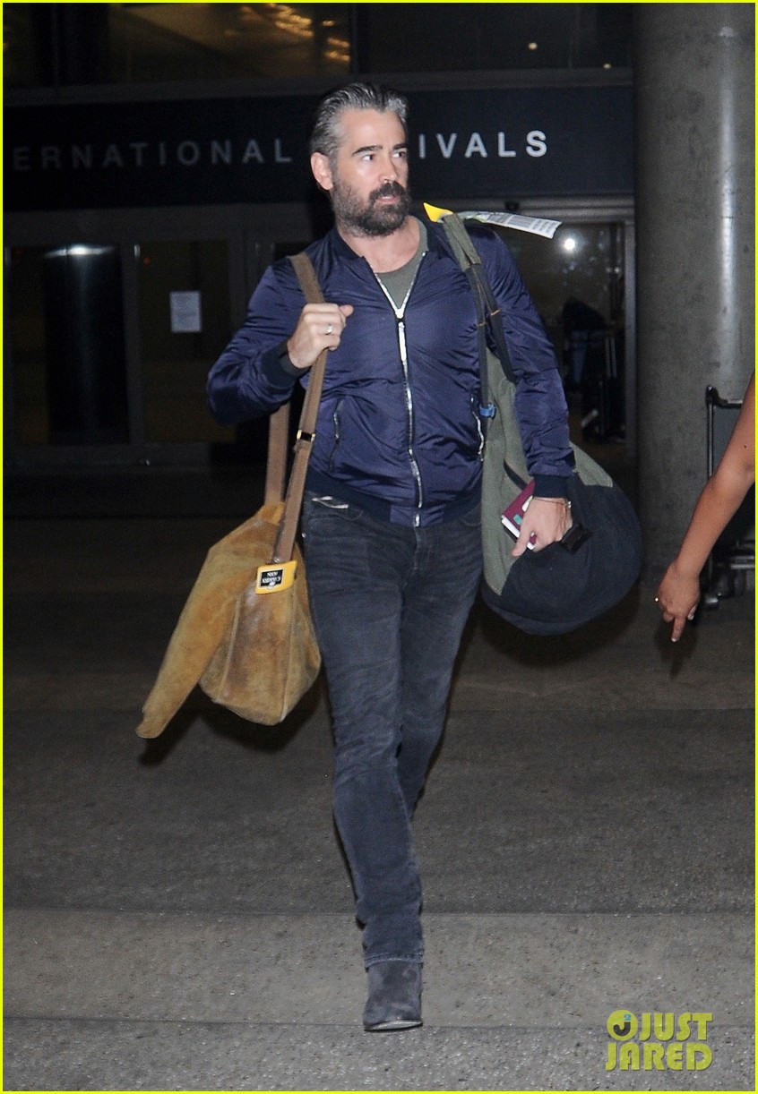 Colin Farrell Sports Gray Hair During His Latest Outing: Photo 3726428 ...