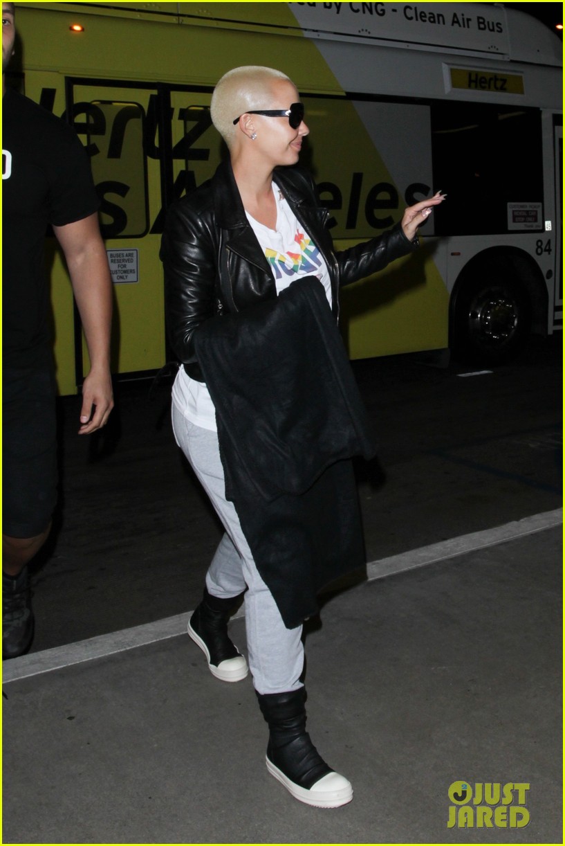 Amber Rose's Son Tried On Her Wig - See the Adorable Pic!: Photo ...