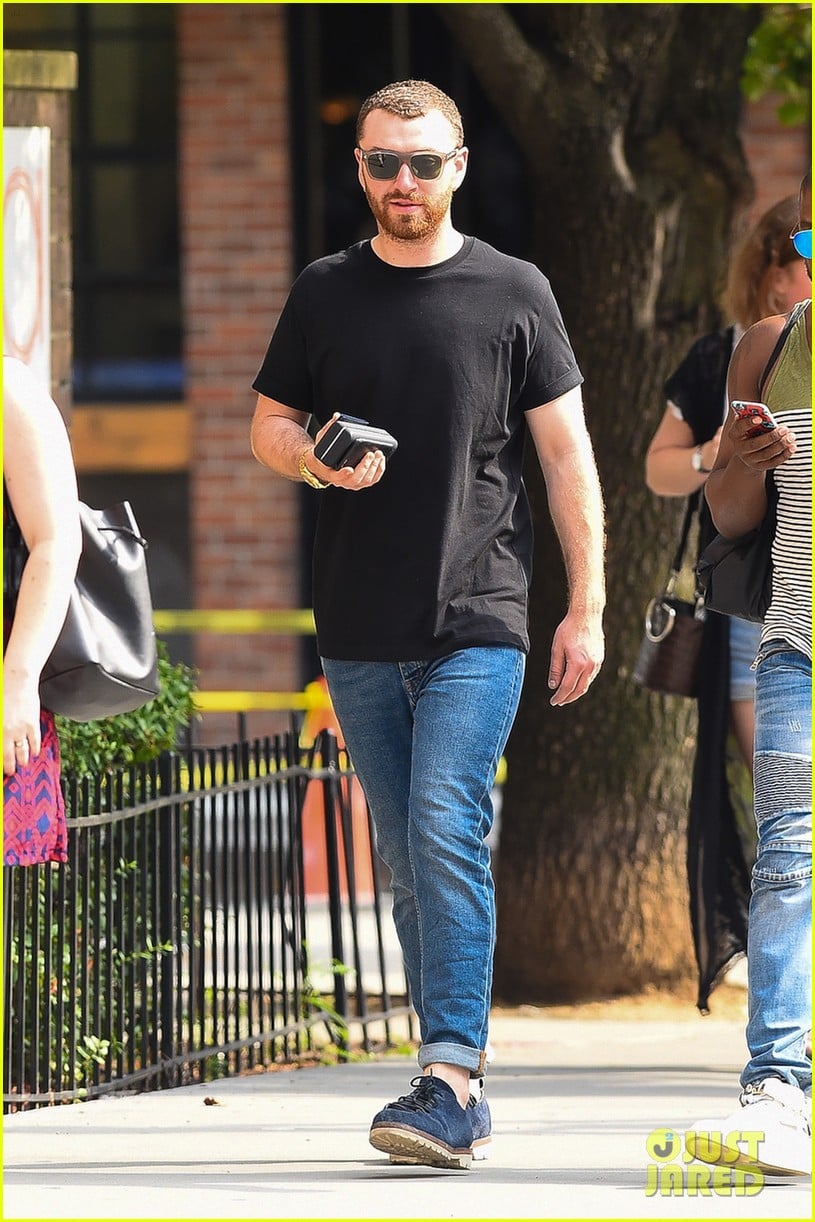 Sam Smith Arrives Back in London After New York City Trip: Photo ...