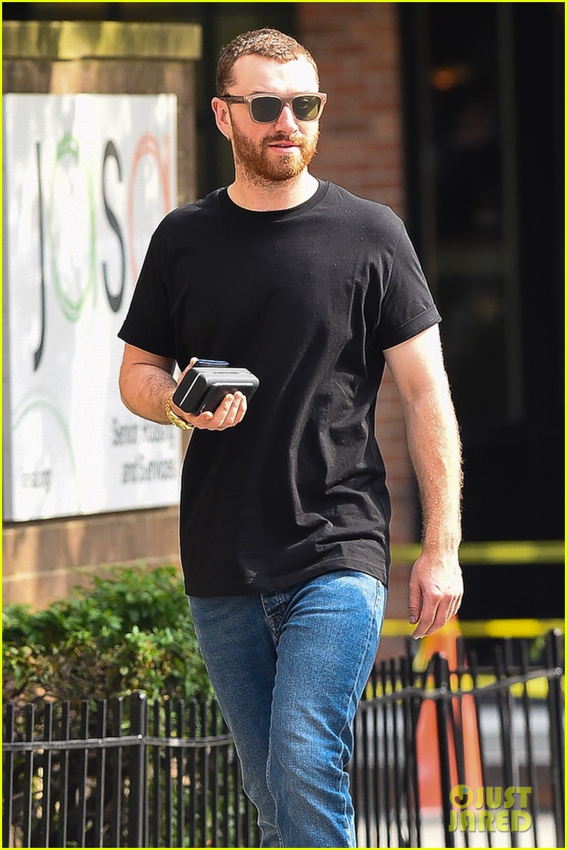 Sam Smith Arrives Back in London After New York City Trip: Photo ...