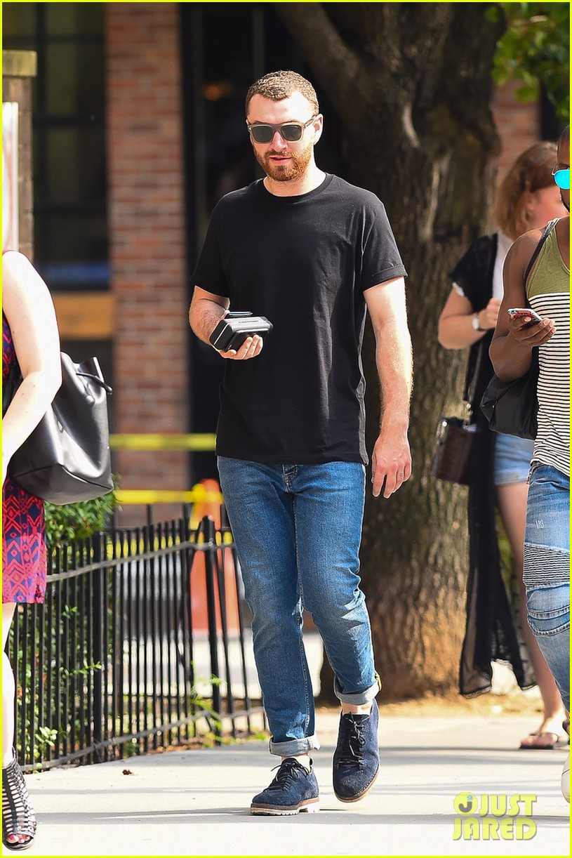 Sam Smith Arrives Back in London After New York City Trip: Photo ...