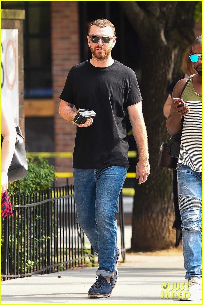 Sam Smith Arrives Back in London After New York City Trip: Photo ...