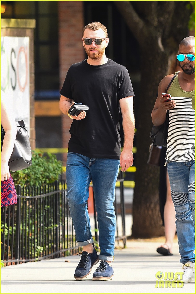 Sam Smith Arrives Back in London After New York City Trip: Photo ...