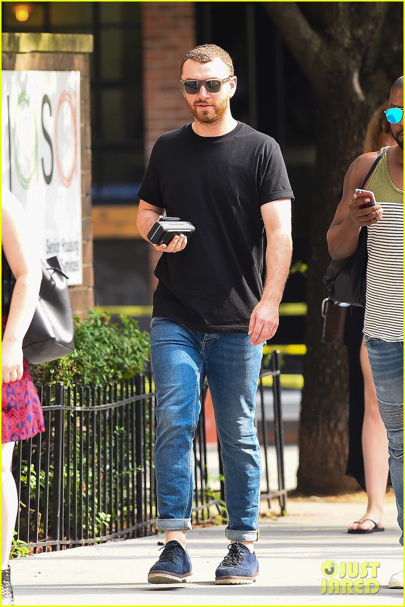 Sam Smith Arrives Back in London After New York City Trip: Photo ...