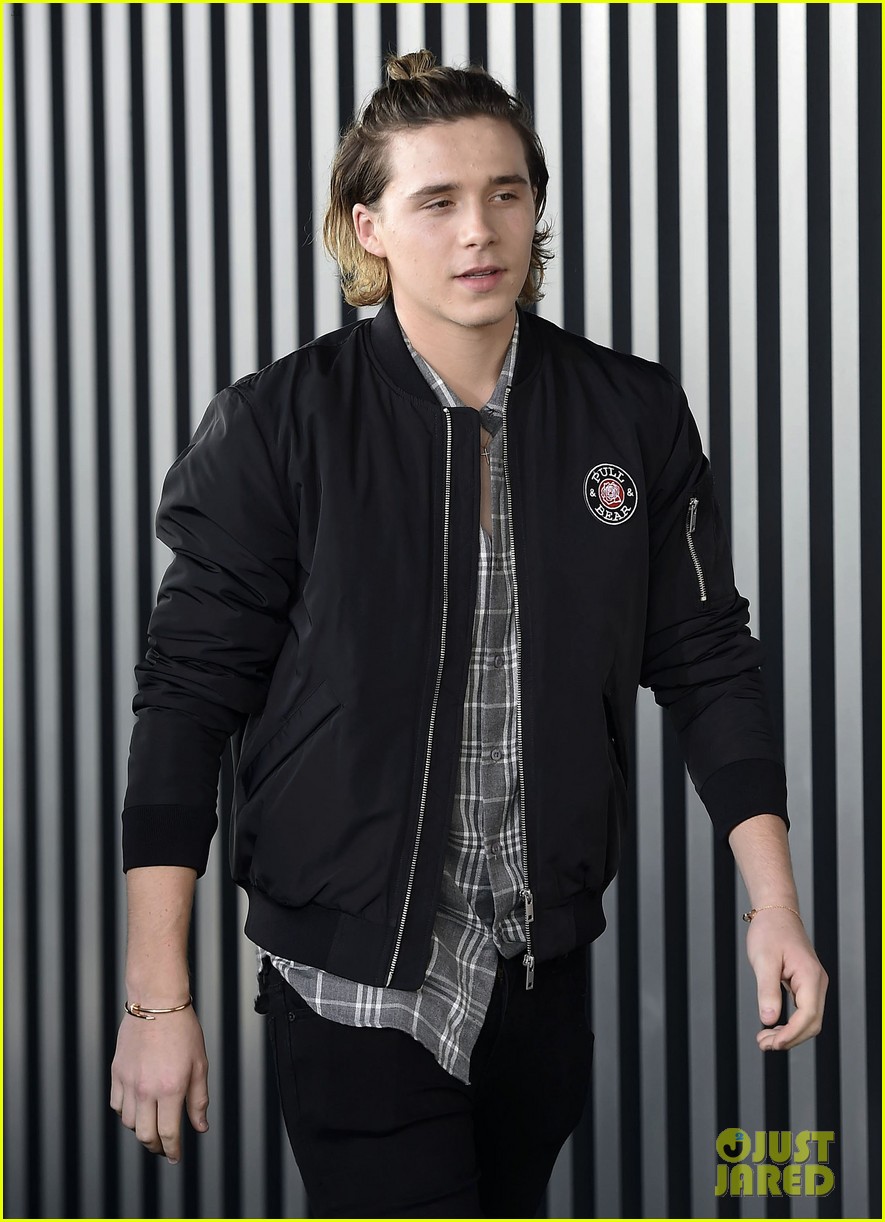 Brooklyn Beckham Sports a Man Bun at an Event in Spain: Photo 3767213 ...