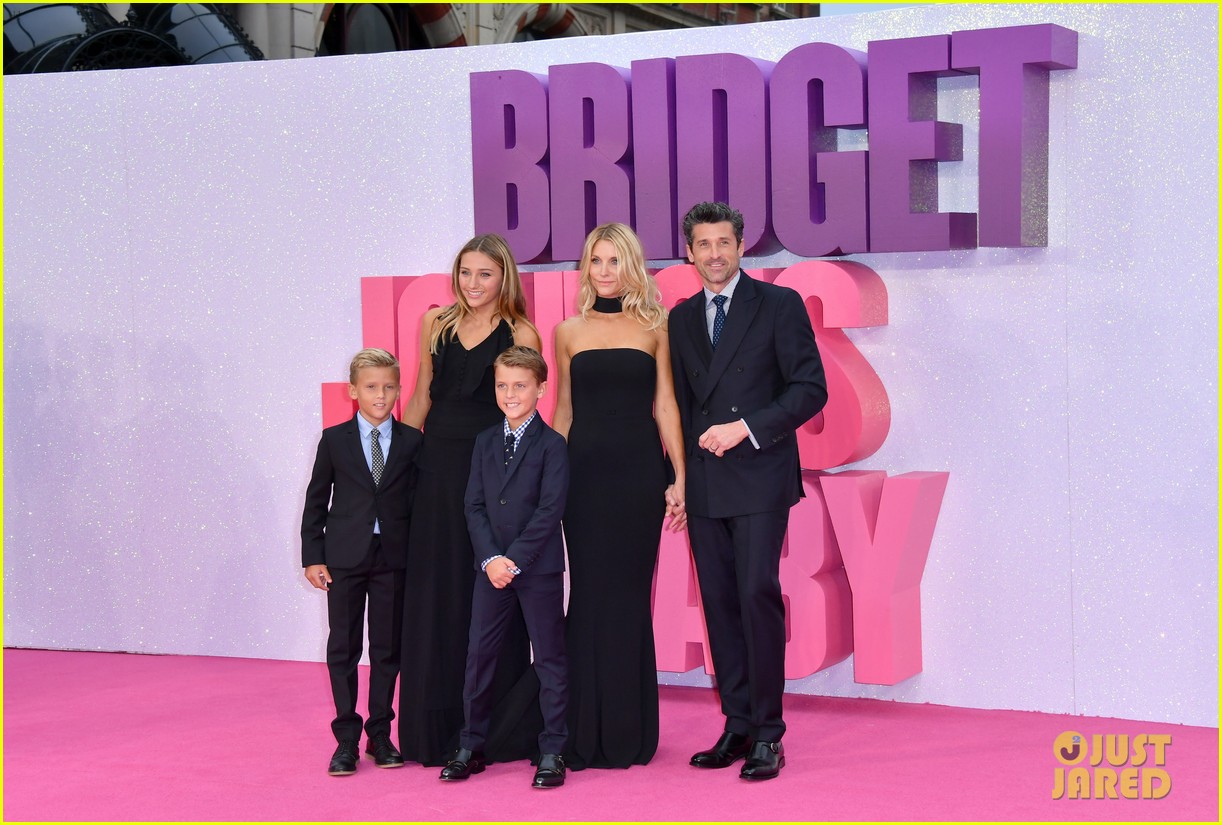 Patrick Dempsey & Family Attend 'Bridget Jones's Baby' Premiere!: Photo ...