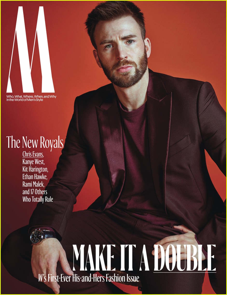 Chris Evans, Halle Berry, & 9 More Stars Cover 'W Magazine' Fashion ...