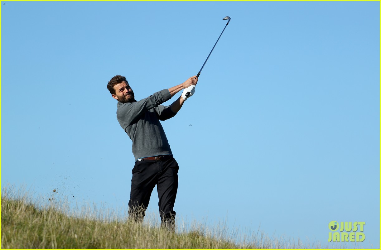 Jamie Dornan Competes in Annual Golf Tournament in Scotland!: Photo ...