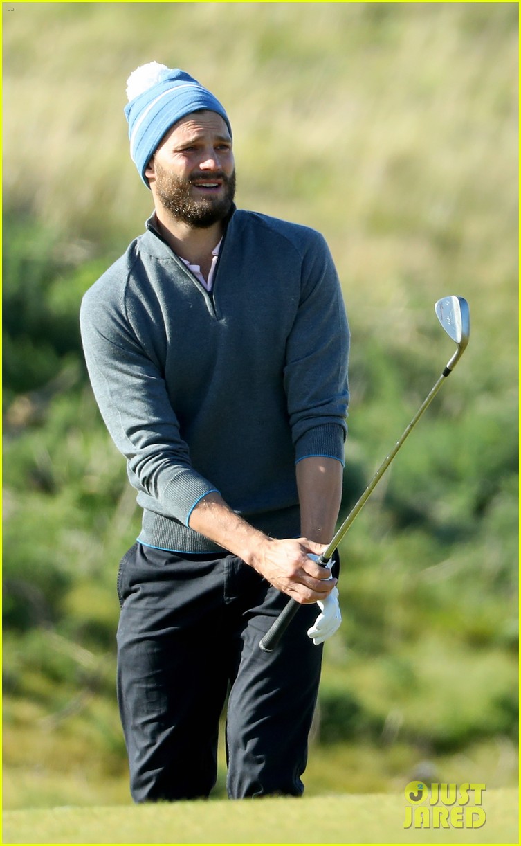 Jamie Dornan Competes in Annual Golf Tournament in Scotland!: Photo ...