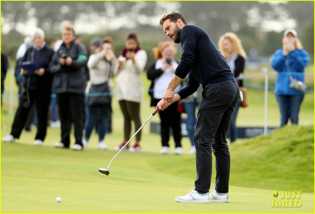 Jamie Dornan Competes in Annual Golf Tournament in Scotland!: Photo ...