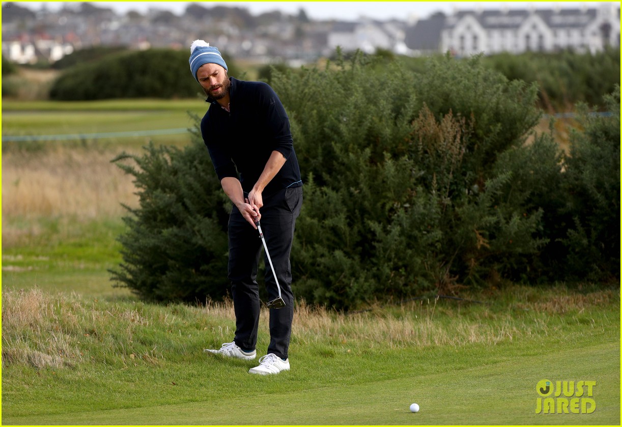 Jamie Dornan Competes in Annual Golf Tournament in Scotland!: Photo ...