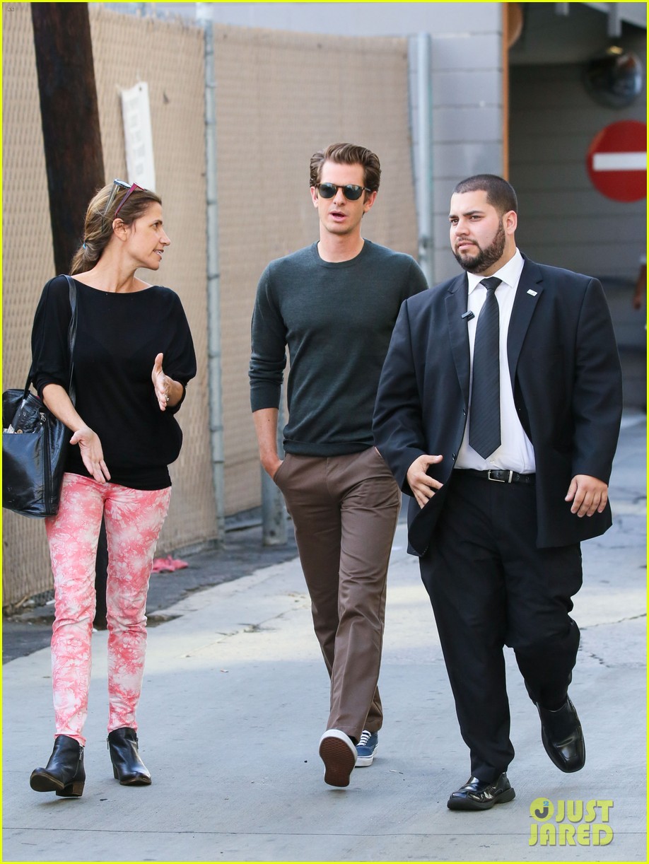 Andrew Garfield Promotes 'Hacksaw Ridge' Before Seeing Kanye West Live ...