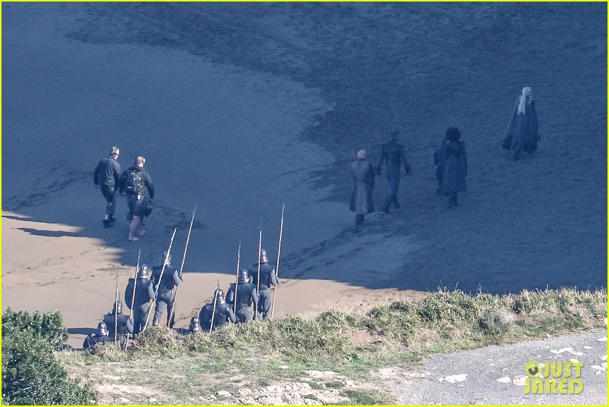 'Game of Thrones' Stars Film Fight Scene on Spain Beach: Photo 3797847 ...