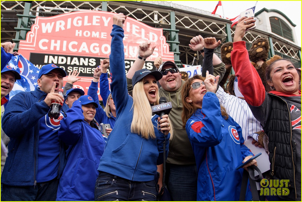 Jenny McCarthy Hosts Radio Show From Wrigley Field Before Game 3 of ...