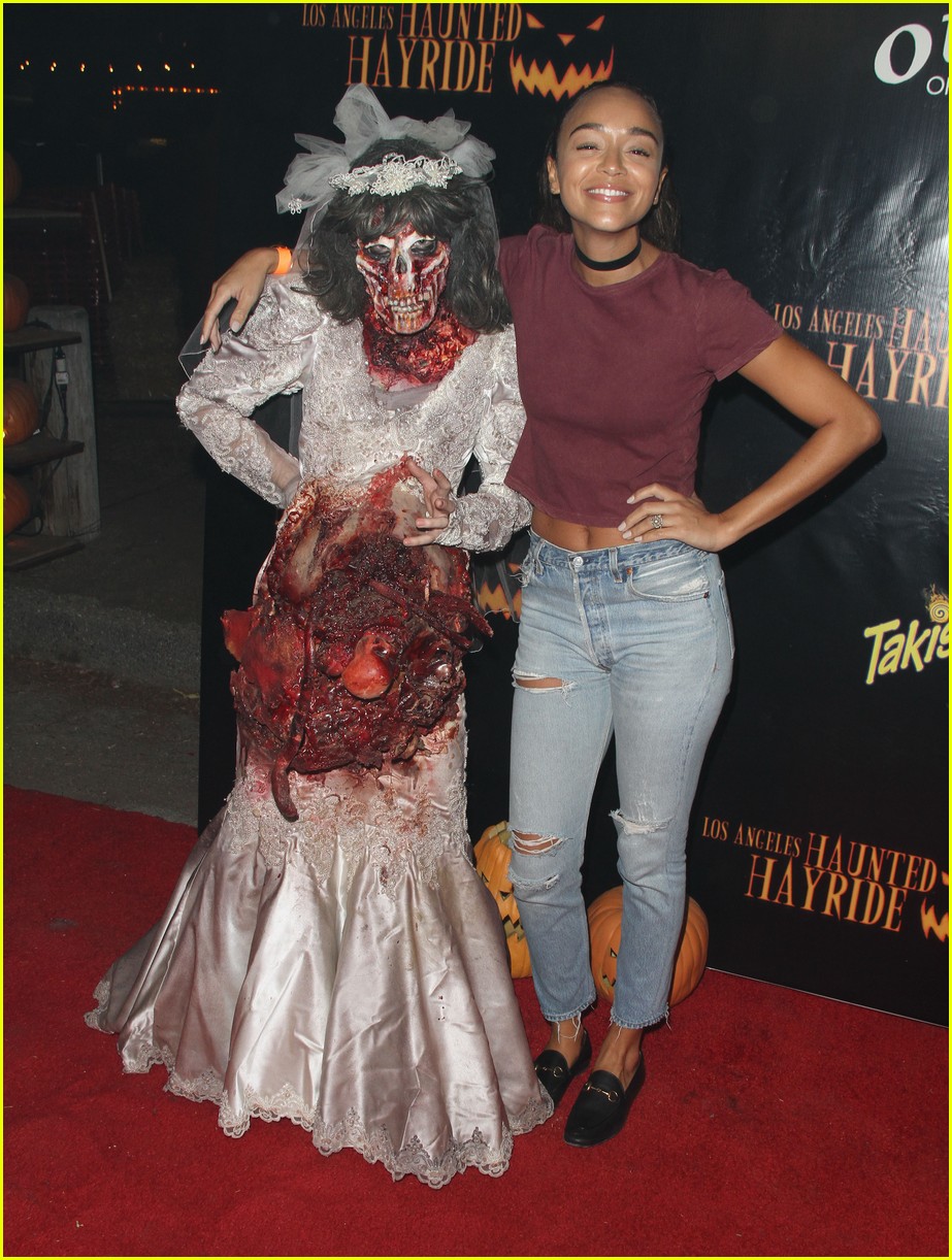 Ashley Tisdale & Jamie Chung Meet a Scary Zombie Bride!: Photo 3782225 ...