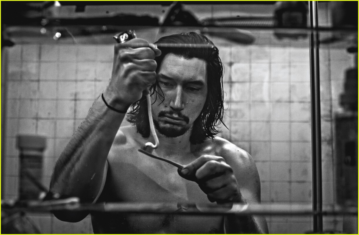 Adam Driver Puts Muscles on Display for 'Interview' Spread: Photo ...