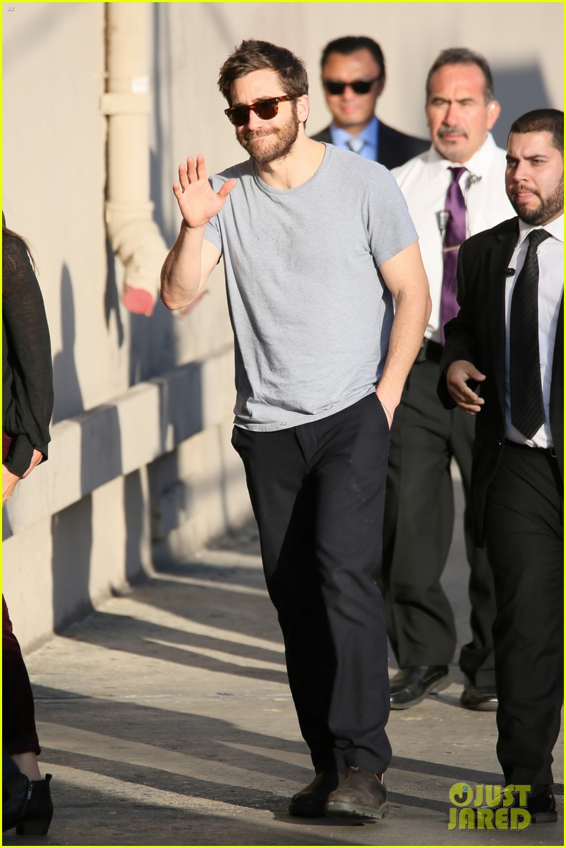 Jake Gyllenhaal Looks Buff Arriving at a Studio in Hollywood!: Photo ...