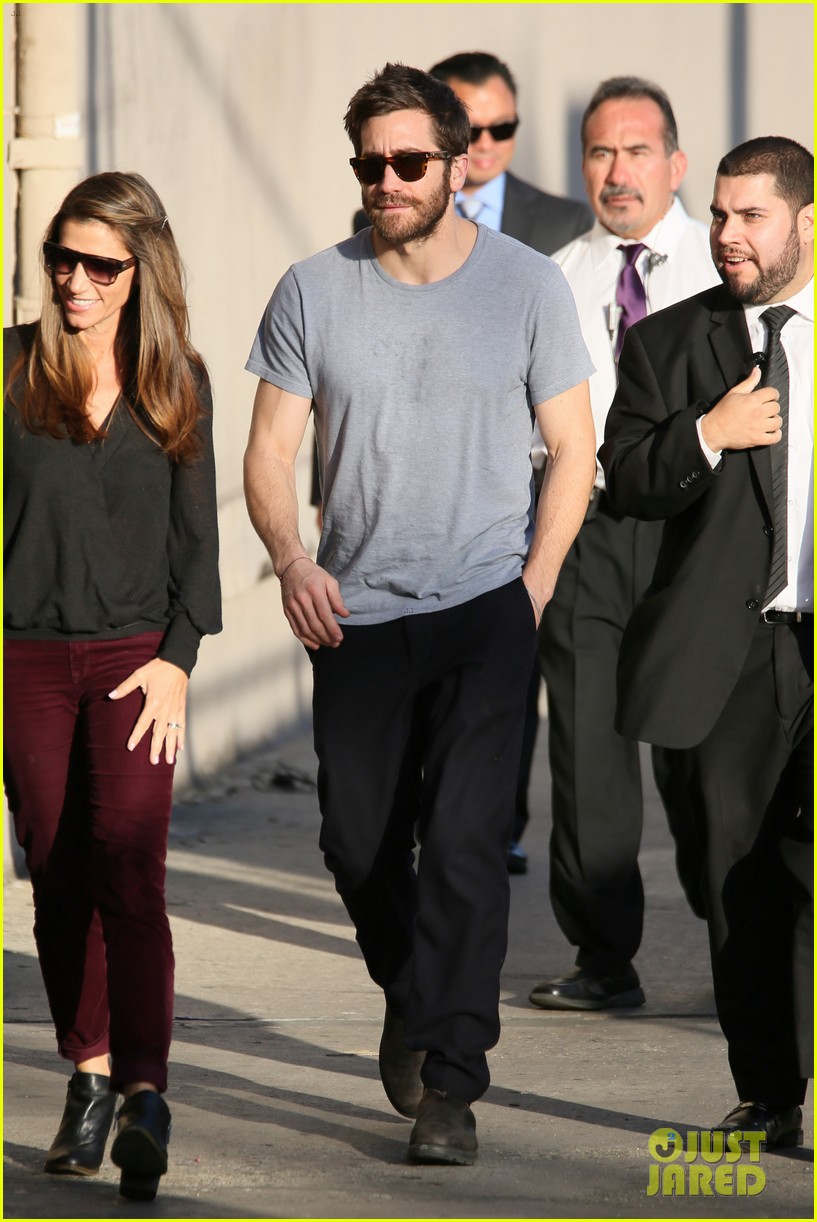 Jake Gyllenhaal Looks Buff Arriving at a Studio in Hollywood!: Photo ...