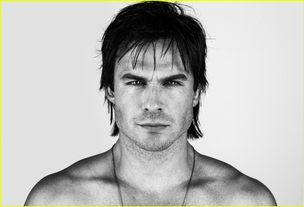 Ian Somerhalder Goes Shirtless for 'Haute Living Los Angeles ...