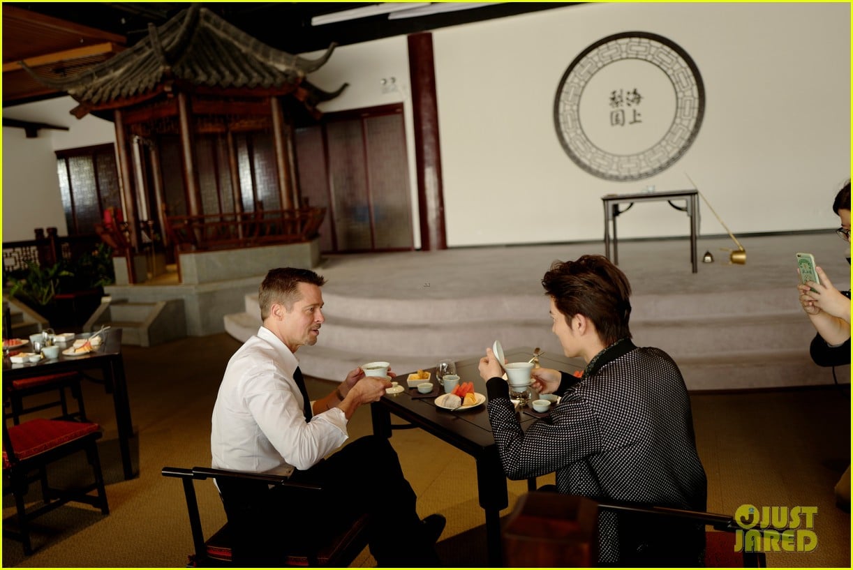 Brad Pitt Takes Part in Local Activities During Trip to China!: Photo ...