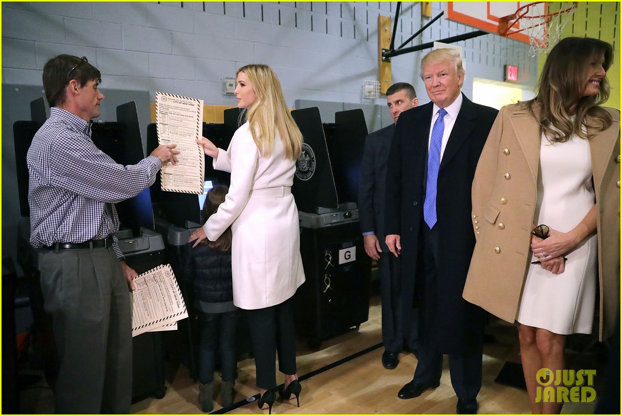 VIDEO: Donald Trump Votes in Presidential Election 2016: Photo 3804465 ...