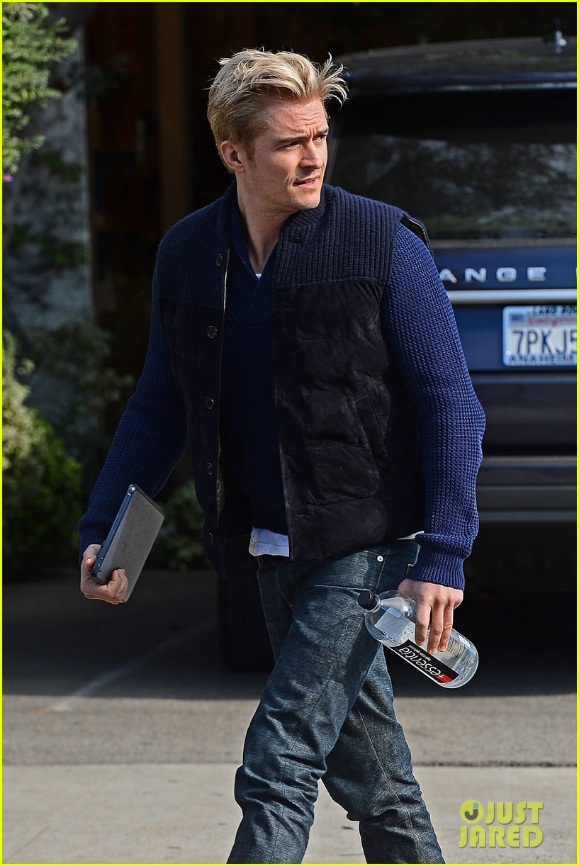 Orlando Bloom Gets Another Touch Up on His Blond Hair!: Photo 3819300 ...