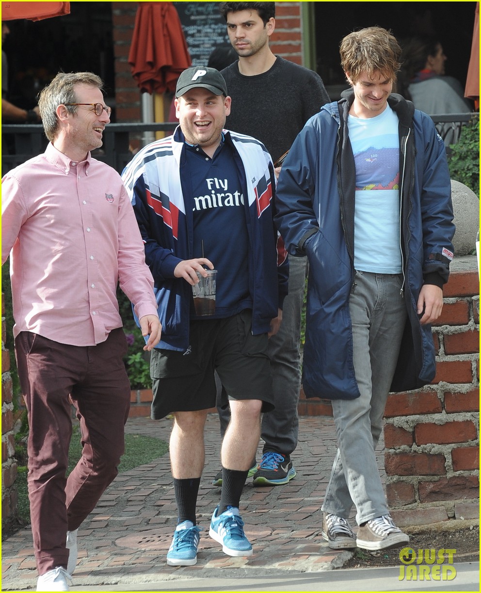 Golden Globe Nominees Andrew Garfield & Jonah Hill Meet Up for Lunch on ...