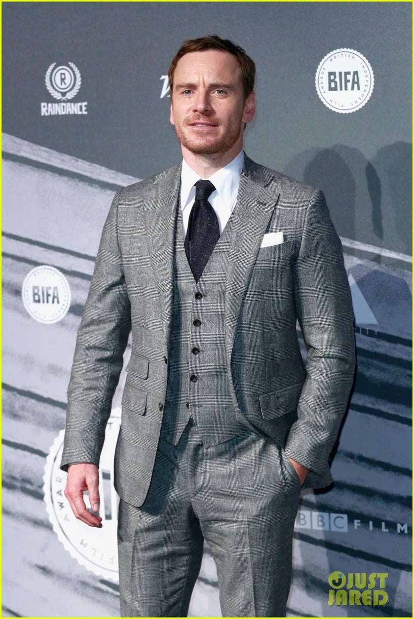 Michael Fassbender & Jamie Dornan Suit Up for British Independent Film ...