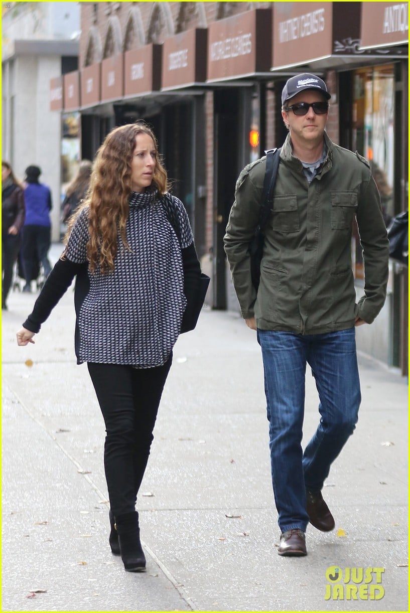 Edward Norton & Wife Shauna Step Out Ahead of His Return to the Big ...