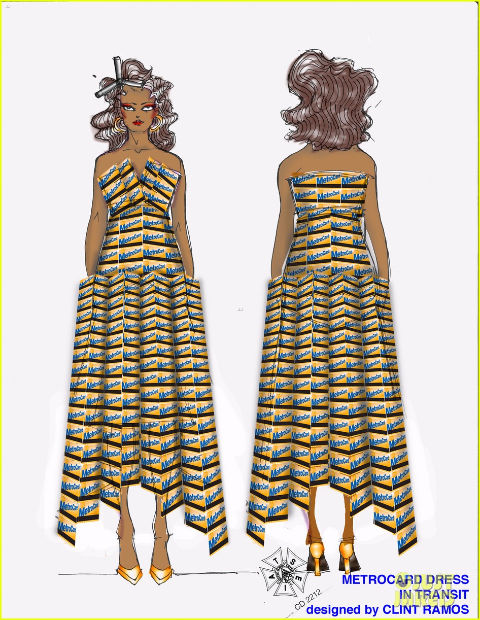 This MetroCard Dress is a Broadway Costume You Need to See!: Photo ...