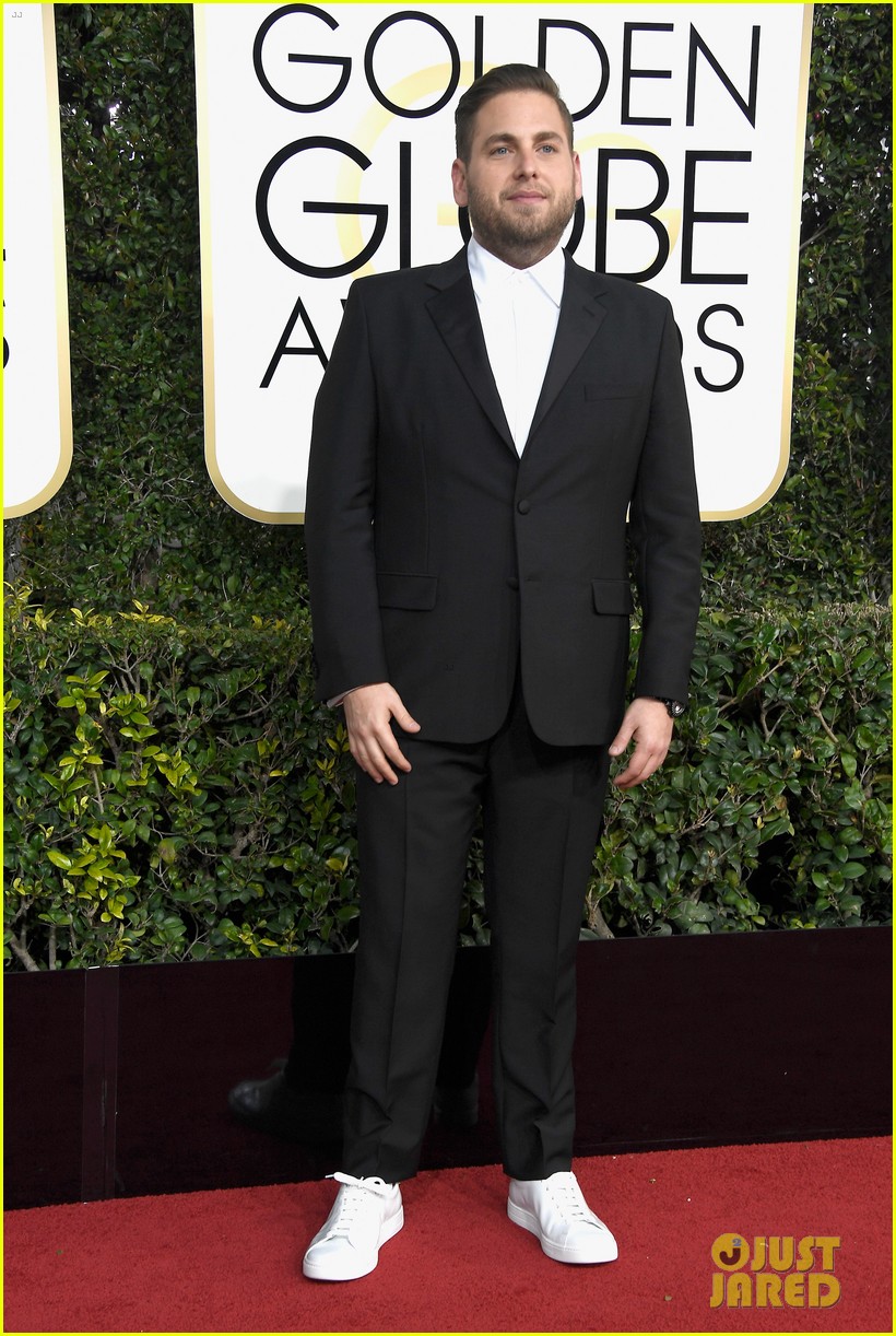 Dev Patel & Jonah Hill Hit Golden Globes 2017 Red Carpet: Photo 3839318 ...