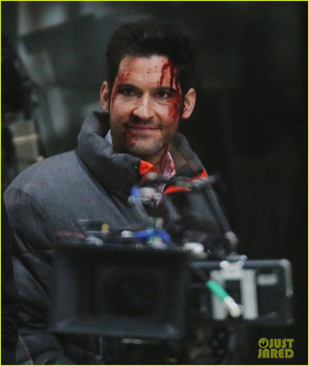 Tom Ellis Is Covered in Blood for 'Lucifer' Fight Scene: Photo 3847414 ...