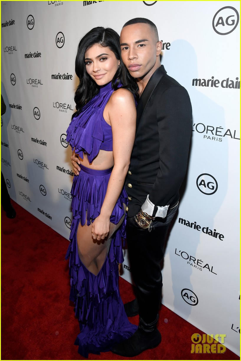 Kylie Jenner, Shay Mitchell, & Dove Cameron Step Out for Marie Claire's ...