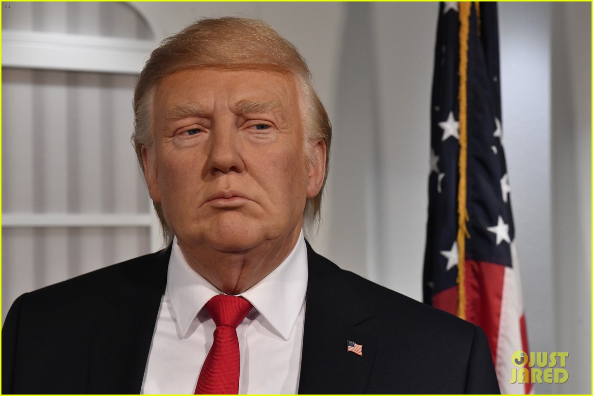 Donald Trump's Wax Figure Unveiled Ahead of Inauguration: Photo 3843974 ...