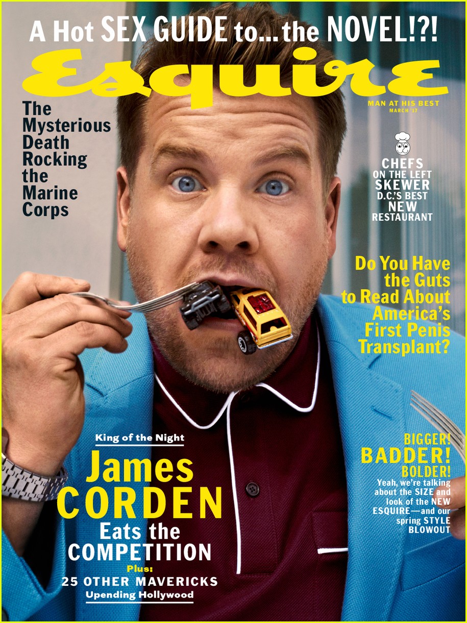 James Corden Speaks to Rumors He's Taking Over Stephen Colbert's Late ...
