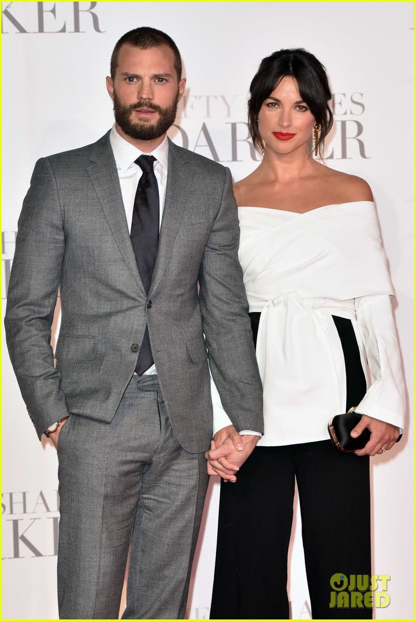 Jamie Dornan & Wife Amelia Warner Look So In Love at 'Fifty Shades Darker' London Premiere ...