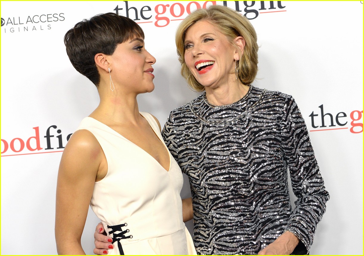 Christine Baranski & Cush Jumbo Premiere 'The Good Fight': Photo ...