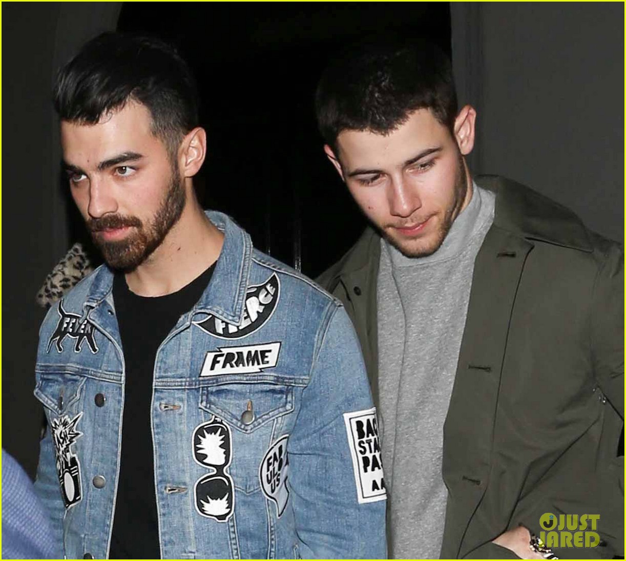 Joe Jonas Joins Brother Nick & Demi Lovato at Roc Nation's Pre-Grammy ...