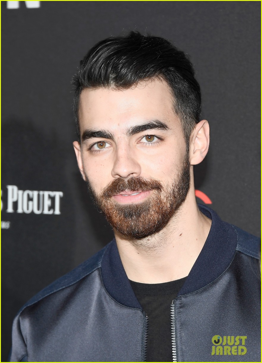 Joe Jonas Joins Brother Nick & Demi Lovato at Roc Nation's Pre-Grammy ...
