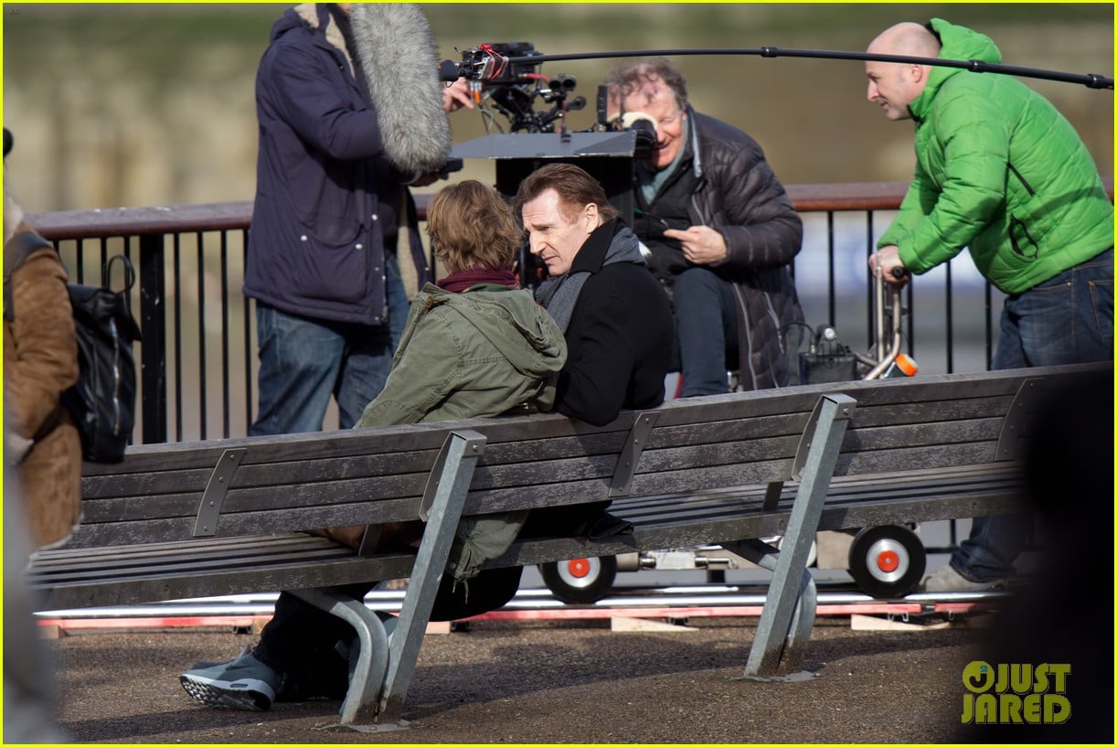 'Love Actually' Reunion Set Photos: Liam Neeson & Thomas Brodie ...