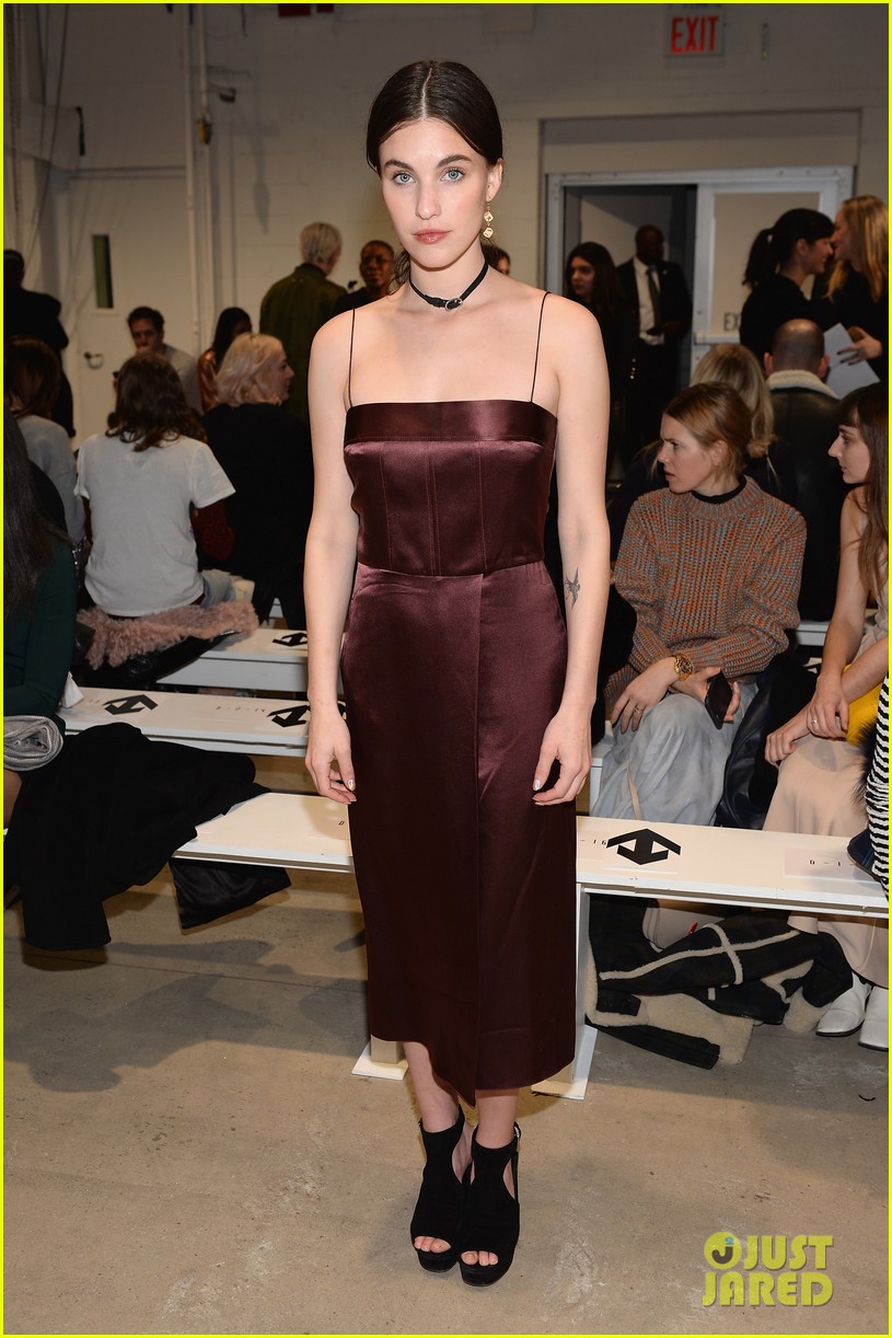 Rainey Qualley Sits Front Row at Multiple NYFW Shows: Photo 3857344 ...