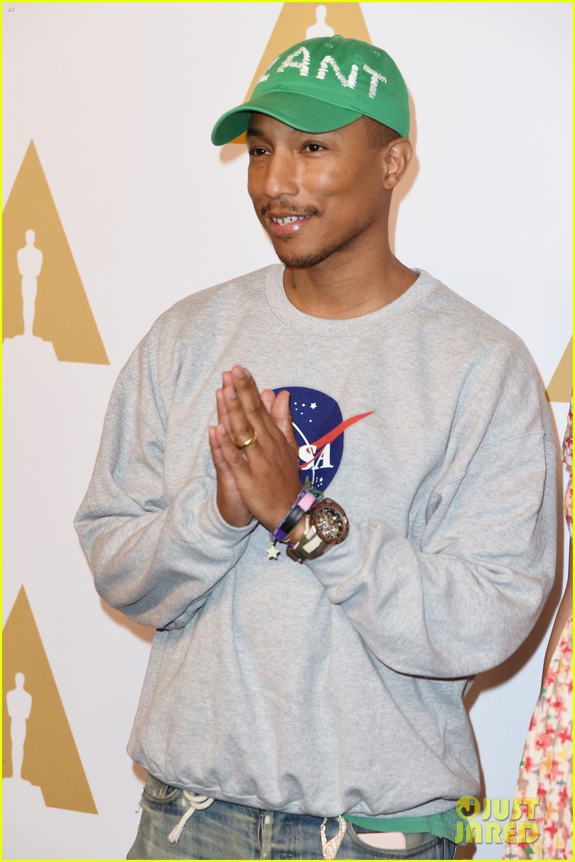 Justin Timberlake & Pharrell Williams Celebrate at Oscars Luncheon 2017 ...