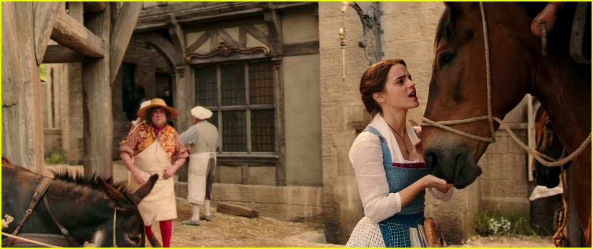 Emma Watson Sings 'Belle' with the Townspeople in 'Beauty & The Beast' First Look Clip!: Photo ...